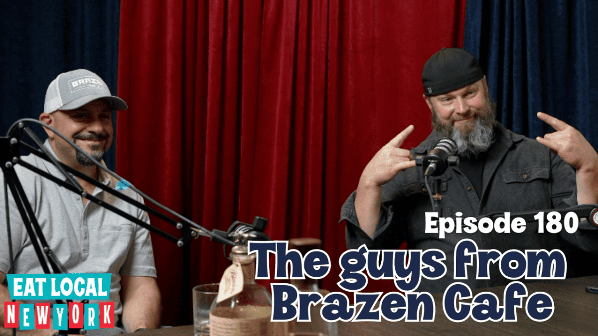 Talking with the guys from Brazen Cafe - Eat Local New York